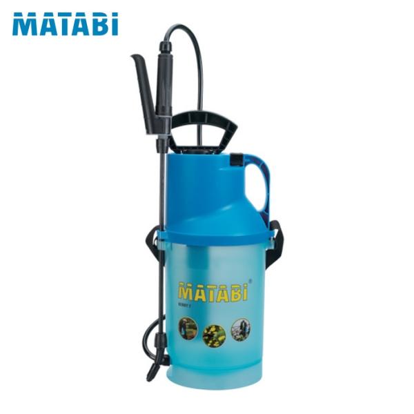 MATABi 噴霧器(蓄圧式)|特長:霧状からジェット状に調整可能です。 半透明のタンクで液体の残量を確認できます。 グラスファイバー製のランスは耐久性が高く握りやすいグリップを備えています。