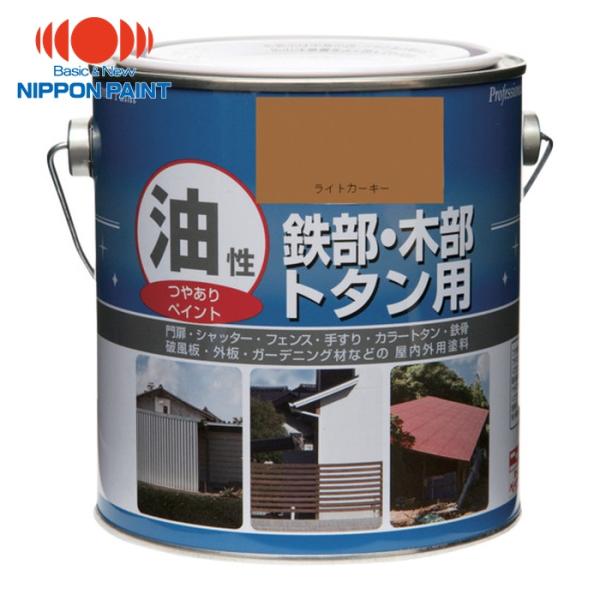 ニッぺ 多目的塗料|特長:塩害・紫外線・酸性雨に強い、油性つやあり塗料です。