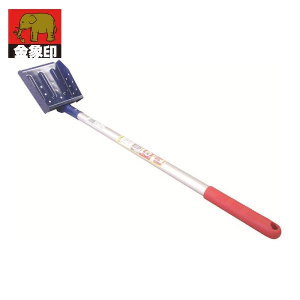 特長●柄部にアルミパイプを採用し軽量化を実現しています。●グリップ部にエラストマー樹脂を採用しフィット感が得られます。用途●狭い場所での溝の清掃作業泥すくい作業。
