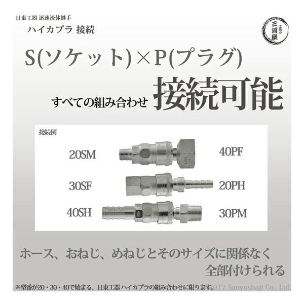 日東工器 迅速流体継手 ハイカプラ 20SH 1個 | 工具の三河屋 Yahoo!店 | SitePromo