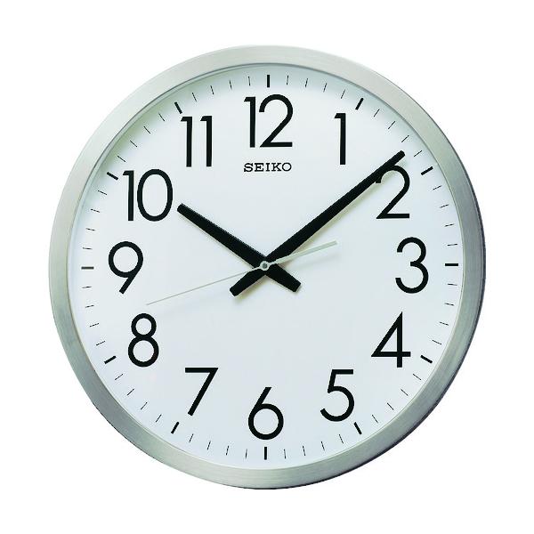 【仕様】●直径(mm)：350●厚さ(mm)：34●電源：リチウムボタン電池(CR2477)×1個(付属)●電池寿命：約5年●電波：×●色：ステンレス●カバー仕様●カレンダー機能●金属枠(ステンレス)●前面ガラス●毎秒スタート機能●リチウム...