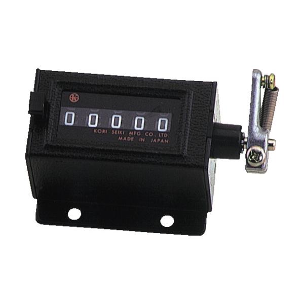 【仕様】●計数範囲：99999●取付寸法(mm)(前後×左右×穴径)：39×30×4.2●リセット方式：ワンタッチボタン式●回転方向：右軸正回転●計数速度(cpm)：700●リセット方式：ワンタッチボタン式●計算最大速度700回/分【型番】...