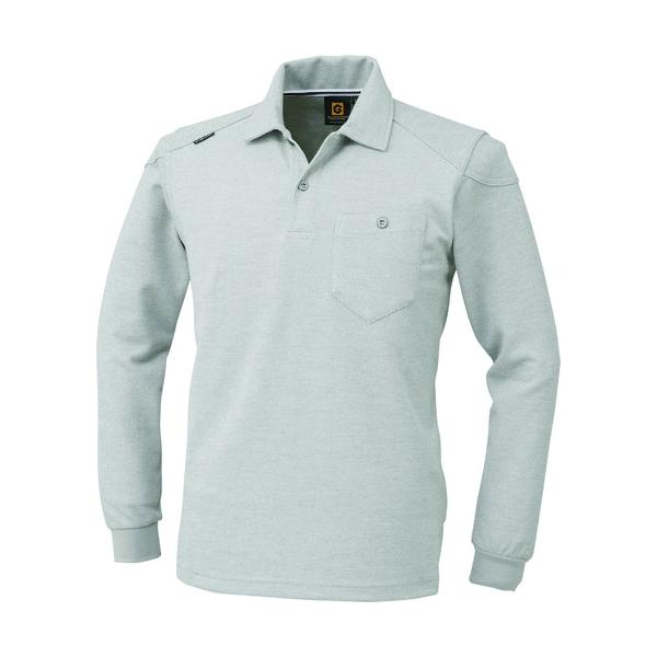 【仕様】●色：モクグレー●サイズ：S●着丈(cm)：60●胸囲(cm)：90●肩幅(cm)：36●袖丈(cm)：57●タイプ：長袖●ヘビーウエイト鹿の子【型番】G-9118-3-S　/　G91183S【商品コード】1027274※お問い合わ...