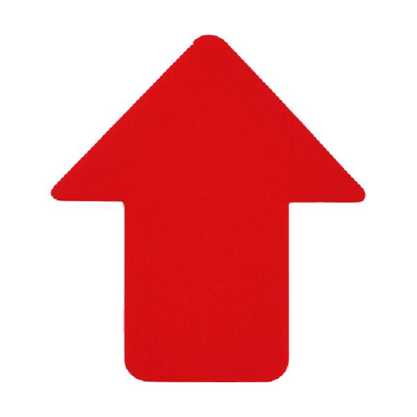 【仕様】●表示内容：矢印●取付仕様：ステッカー●縦(mm)：76●横(mm)：70●厚さ(mm)：0.45●色：赤●セット商品：10枚1組【型番】403043【商品コード】1028541※お問い合わせの際はこちらの商品コードをお伝えください