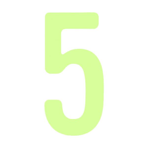 【仕様】●縦(mm)：50●横(mm)：25●表示内容：5●取付仕様：粘着シール●JB級(4〜5時間発光)【型番】AILUMI50-5　/　AILUMI505【商品コード】1029987※お問い合わせの際はこちらの商品コードをお伝えください