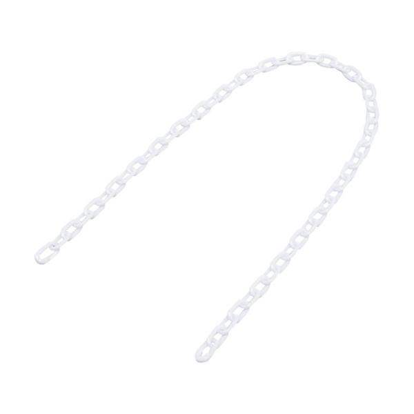 【仕様】●色：白●径(mm)：6●長さ(m)：1.2●線径(mm)：6●チェーン内径(mm)：7×23.5●両端部：連結パーツ付【型番】284031【商品コード】1067860※お問い合わせの際はこちらの商品コードをお伝えください
