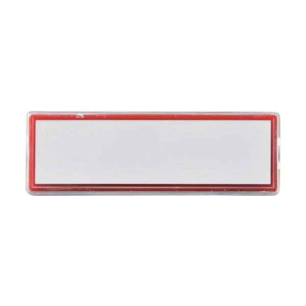 【仕様】●色：赤●厚さ(mm)：8●中紙(mm)：20×75●縦(mm)：25●横(mm)：80●取付方法：マグネットタイプ【型番】314032【商品コード】1076268※お問い合わせの際はこちらの商品コードをお伝えください