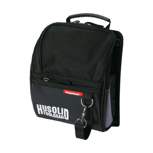 【仕様】●色：ブラック●幅(mm)：170●奥行(mm)：100●高さ(mm)：210●形状：腰袋（フタ付）●適合サイズ：フリー【型番】HT-003　/　HT003【商品コード】1110056※お問い合わせの際はこちらの商品コードをお伝えください