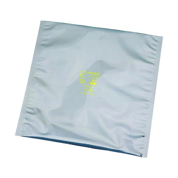 【仕様】●厚さ(mm)：0.076●表面抵抗値(Ω)：外側：10の4乗〜10の8乗/内側：10の4乗〜10の11乗●縦(mm)：152●横(mm)：102●試験(ANSI/ESD S11.39)の結果、ANSI/ESD S541で定められた...