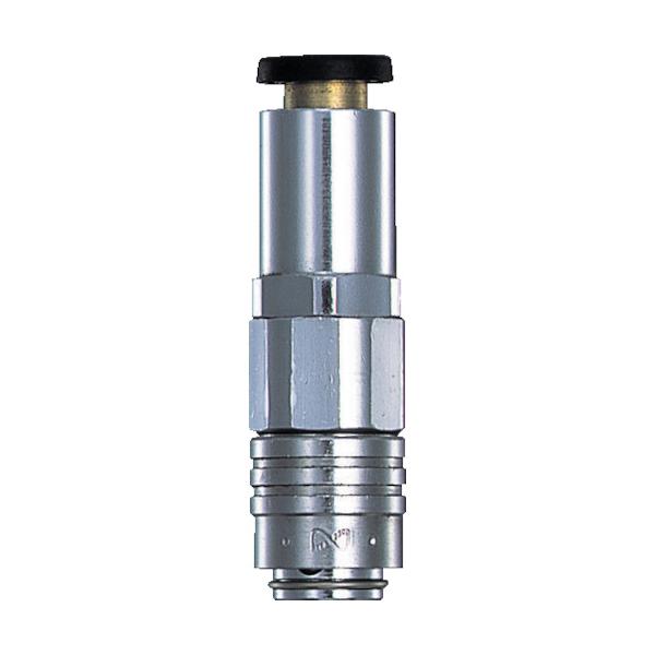 【仕様】●適合チューブ外径D(mm)：4●最高使用圧力(MPa)：1.0●使用流体：空気●使用温度範囲(℃)：-20〜80●耐圧力(MPa)：1.5●片路開閉型【型番】MC-04SC BRASS NBR　/　MC04SCBRASSNBR【商...