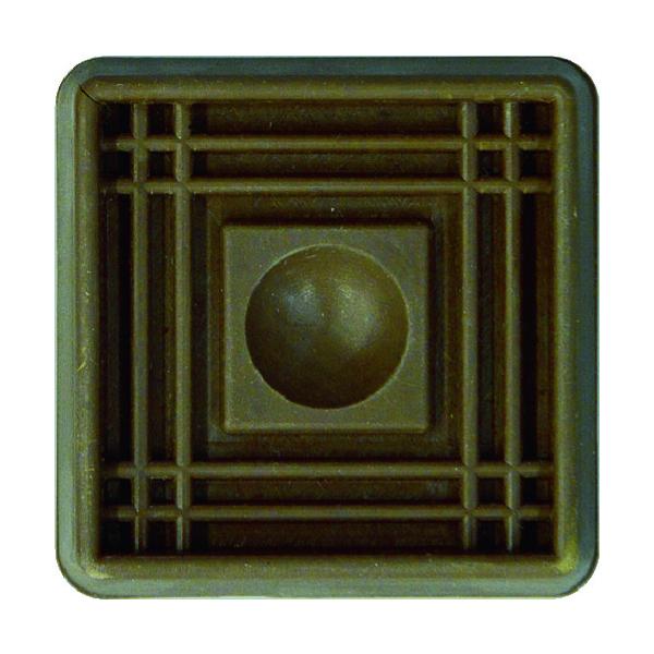 【仕様】●幅(mm)：50●奥行(mm)：50●高さ(mm)：10●色：茶●内径(mm)：40●耐荷重：15kg●エッジ内側：40mm角【型番】BEGS-9-40　/　BEGS940【商品コード】1134358※お問い合わせの際はこちらの商...