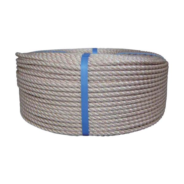 【仕様】●色：カッチ色●線径(mm)：8●長さ(m)：200●包装形態：コイル巻●ロープの打ち方：3つ打【型番】P8-200　/　P8200【商品コード】1137026※お問い合わせの際はこちらの商品コードをお伝えください