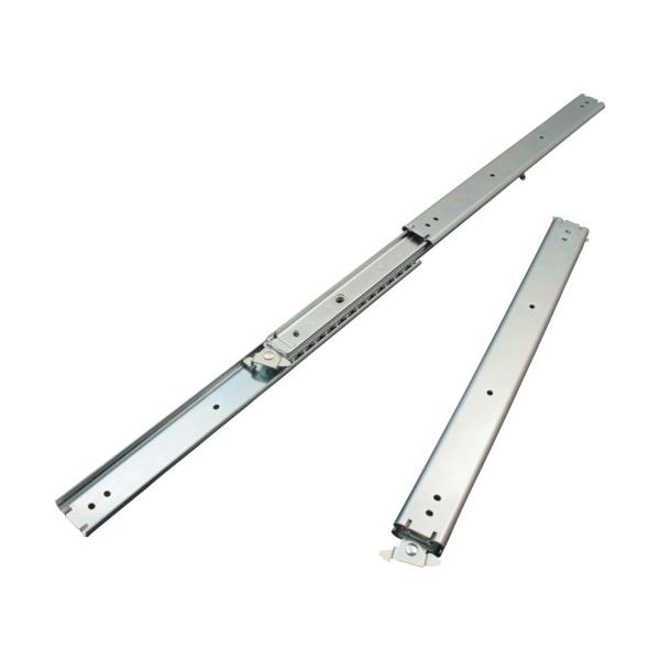 【仕様】●幅(mm)：20.7●高さ(mm)：35.3●長さ(mm)：609.6●移動距離(mm)：624●定格荷重(N)ペア/垂直：510●タイプ：中荷重●中荷重用●3メンバー両方向フルトラベル●ドロワーメンバーの脱着不可能●取付ねじ：バ...