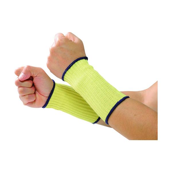 【仕様】●色：イエロー●サイズ：L●耐切創レベル：4●幅(cm)：8.5●長さ(cm)：17●厚さ(mm)：1.5●腕周り(上部)(cm)：17.0●腕周り(下部)(cm)：17.0●全長(cm)：17.0●手首幅(cm)：8.5●7ゲージ...