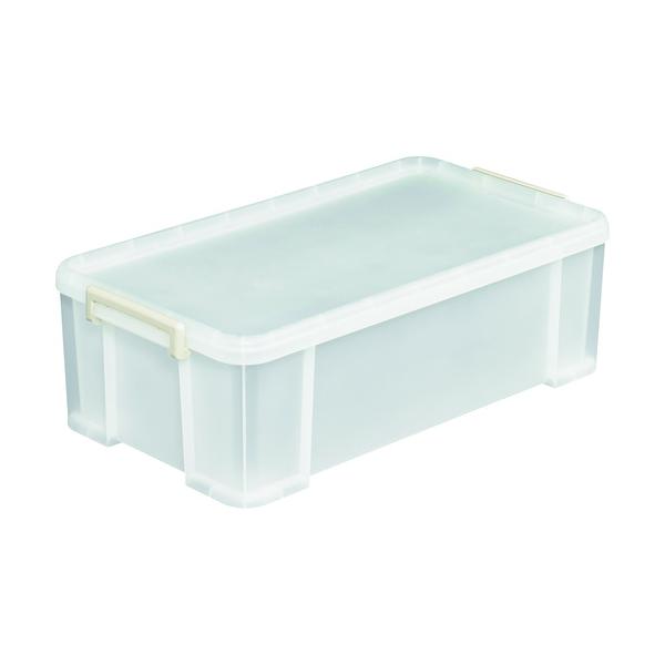 【仕様】●容量(L)：42.5●色：乳白●外形寸法(mm)間口：392●外形寸法(mm)奥行：716●外形寸法(mm)高さ：238●有効内寸(mm)間口：335●有効内寸(mm)奥行：637●有効内寸(mm)高さ：185●収納目安：トレーナ...