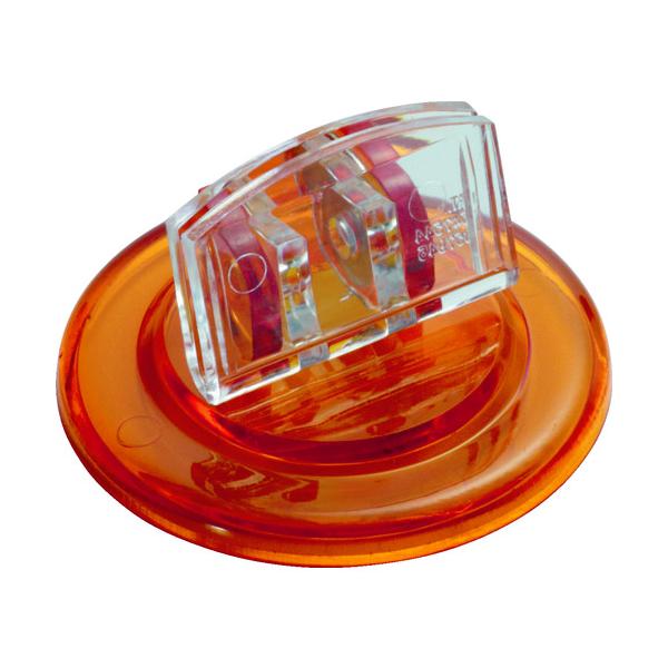 【仕様】●色：クリアオレンジ●幅(mm)：φ40●奥行(mm)：40●高さ(mm)：22●縦(mm)：40●横(mm)：22●挟口寸法(mm)：25●タイプ：PS樹脂【型番】UC-5-TOR　/　UC5TOR【商品コード】1156866※お...