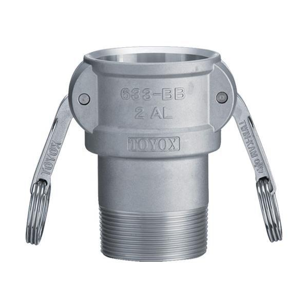 【仕様】●最高使用圧力(MPa)：1.8●耐圧力(MPa)：-0.1〜1.8●使用温度範囲(℃)：-10〜100(標準ガスケットNBRに準じる)●使用流体：空気、水（工業用水）、油●接続ねじ部：R1/2●相手側取付サイズ(インチ)：1/2●...