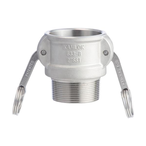 【仕様】●最高使用圧力(MPa)：1.8●耐圧力(MPa)：-0.1〜1.8●使用温度範囲(℃)：-10〜100(標準ガスケットNBRに準じる)●使用流体：空気、水（工業用水）、薬品、溶剤・塗料、油、飲料・飲用水、食品●相手側取付サイズ(イ...