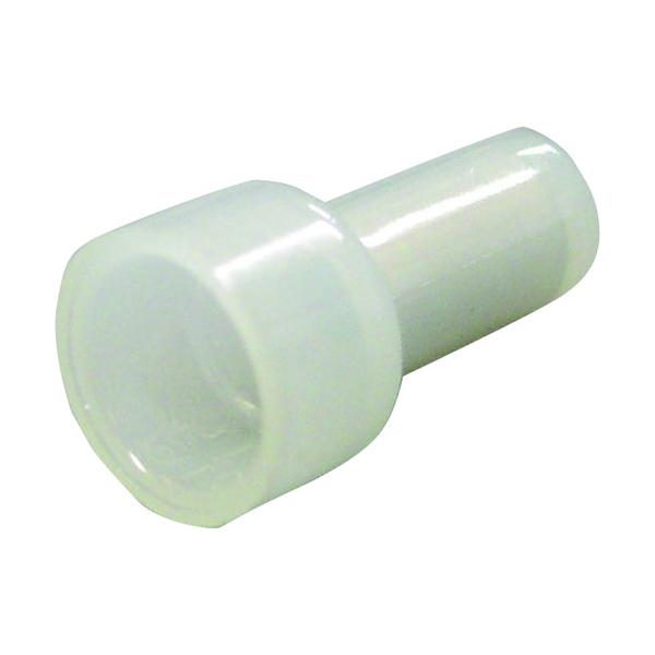 【仕様】●電線抱合範囲 より線(［［ＭＭ２］］)：0.5〜1.65●電線抱合範囲 AWG：22-16●全長(mm)：15.2●内寸(mm)：2.2●色：乳白【型番】EC 1-1 (100PCS)　/　EC11100PCS【商品コード】122...