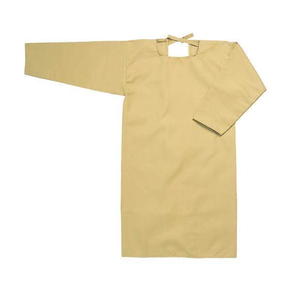 【仕様】●色：生成り●サイズ：フリー●着丈(cm)：100●幅(cm)：95●厚さ(mm)：0.4●袖丈(cm)：48●丈１００cm×袖丈４８cm×裾周り９５cm●耐切創レベル5.6N(ISO13997)【型番】EMA-11　/　EMA11...