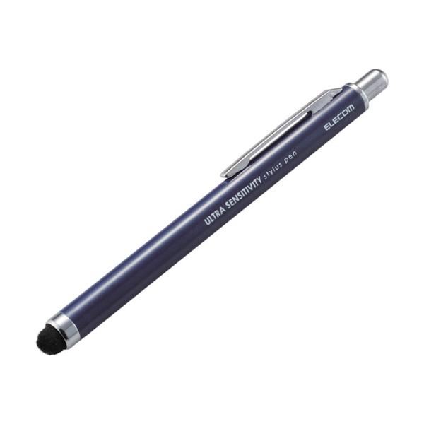 【仕様】●色：ネイビー●適合機種：各種スマートフォン・タブレット●外形寸法(mm)：長さ約113×ペン径約9 ペン先約6【型番】P-TPCNBU　/　PTPCNBU【商品コード】1239582※お問い合わせの際はこちらの商品コードをお伝えください