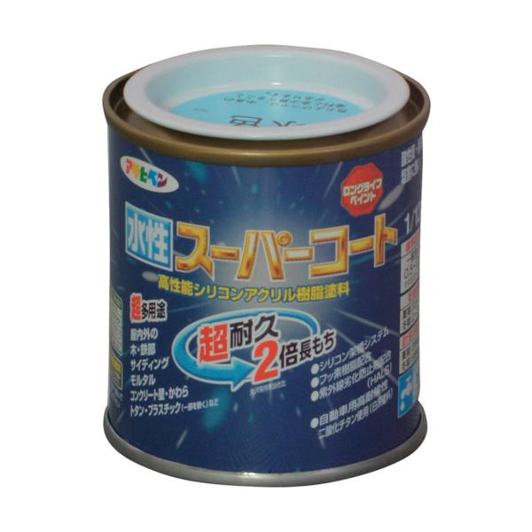 【仕様】●色：水色●容量(L)：1/12●乾燥時間：夏期/30〜60分・冬期/2〜3時間●指触乾燥時間：夏期/30〜60分・冬期/2〜3時間●塗り重ね可能時間：1〜3時間●塗り重ね回数：1回●塗布面積(［［Ｍ２］］)：0.5〜0.8【型番】...