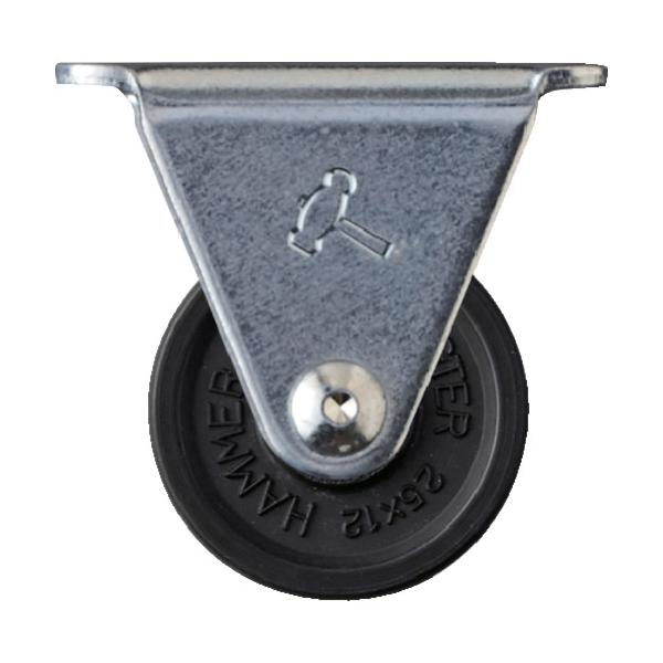 【仕様】●許容荷重(daN)：8●許容荷重(kgf)：8.16●車輪径D(mm)：25●車輪幅(mm)：12●取付高H(mm)：35●取付座A(mm)：37●取付座B(mm)：18●取付ピッチX(mm)：29(2穴)●取付穴径P(mm)：4...