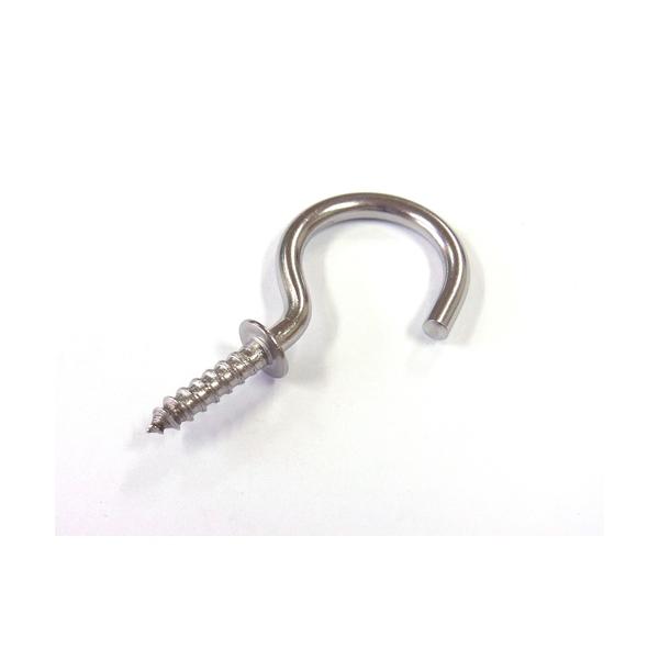 【仕様】●A(mm)：32.0●B(mm)：18.0●C(mm)：18.0●線径(mm)：3.5●参考使用荷重(mm)：5.0●破断荷重(mm)：65.0●SCH36×2個入●ステンレス洋灯吊3.6×32【型番】P-265　/　P265【商...