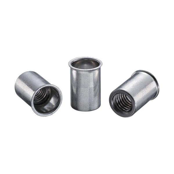 【仕様】●全長(mm)：16.5●ナット外径(mm)：11●下穴径(mm)：11.1●フランジ厚さ(mm)：0.8●かしめ板厚(mm)：1.0〜3.2●適合ねじ：M8×1.25●パック入数(個)：1000●薄頭●箱入【型番】NSK8M【商品...