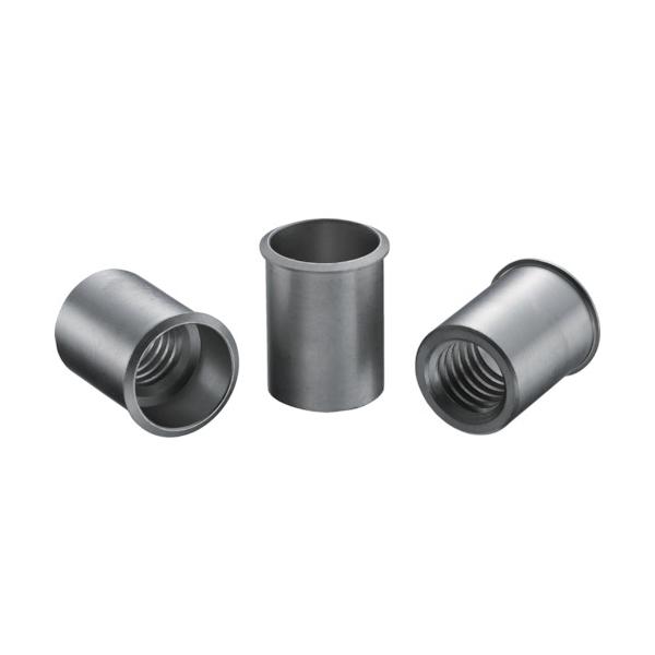 【仕様】●全長(mm)：15.0●ナット外径(mm)：11.0●下穴径(mm)：11.1●フランジ厚さ(mm)：0.7●かしめ板厚(mm)：0.3〜2.0●適合ねじ：M8×1.25●パック入数(個)：100●箱入●薄頭●入数(個)：100【...