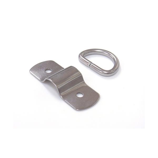 【仕様】●板厚(mm)：0.6●A(mm)：12.3●B(mm)：33.2●C(mm)：5.0●DリングA(mm)：13●DリングB(mm)：8●DリングD(mm)：2●参考使用荷重(kg)：7●SKF-12×2個入●リング×2個入●ステン...