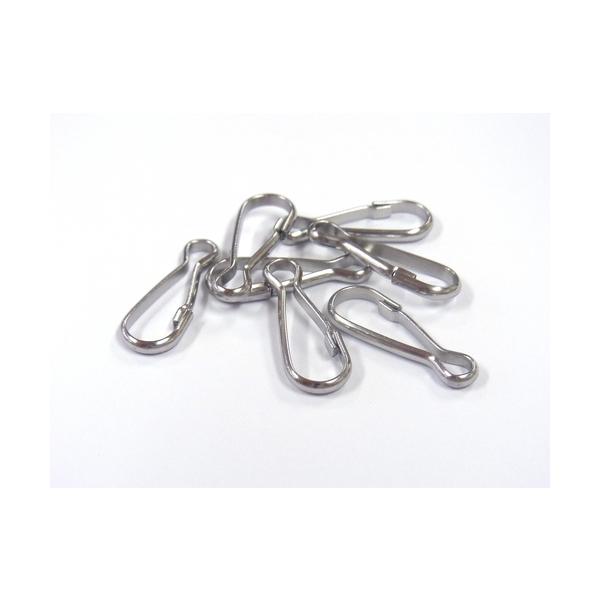 【仕様】●A(mm)：21●C(mm)：3.2●参考使用荷重(kg)：1.0●破断荷重荷重(kg)：6.5●SKS-108×3個入●ステン甲丸スナップ＃108【型番】P-639　/　P639【商品コード】1273996※お問い合わせの際はこ...