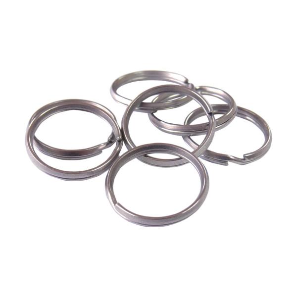 【仕様】●使用荷重(kN)：0.0392●品名：SKR20●A(mm)：20●線径(mm)：2.0●参考使用荷重(kg)：4.0●破断荷重(kg)：17●SKR-20×15個入●ステンレスキーリング20mm【型番】P-858　/　P858【...