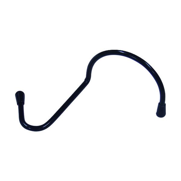 【仕様】●使用荷重(kN)：0.00294●品名：60mm縦樋用フック●仕上径(mm)：4（線径2.9）●取付幅(mm)：57●長さ(mm)：70●材質：鉄●表面処理：ビニコートタイプ黒●樋(フック●丸型60ミリ縦樋用。【型番】A-1011...