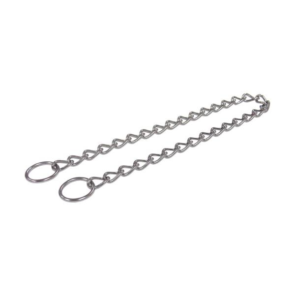 【仕様】●全長(m)：0.45●線径d(mm)：1.6●内長P(mm)：8.5●内幅W(mm)：2.5●使用荷重(kN)：0.39●チェーン径(mm)：1.6●全長(mm)：450●ステンレスSM16L450mm【型番】K-205　/　K2...