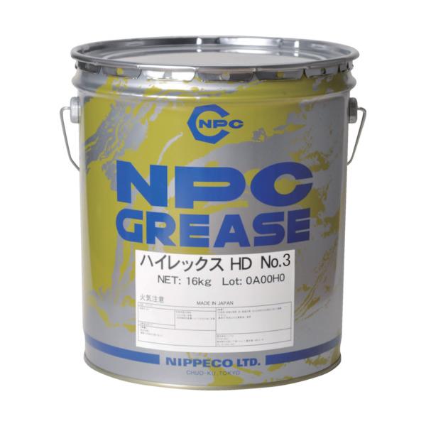 【仕様】●ちょう度：No.3●色：透明褐色●容量(kg)：16●使用温度範囲(℃)：-20〜150●使用温度範囲：-20〜150℃【型番】10103071【商品コード】1292387※お問い合わせの際はこちらの商品コードをお伝えください
