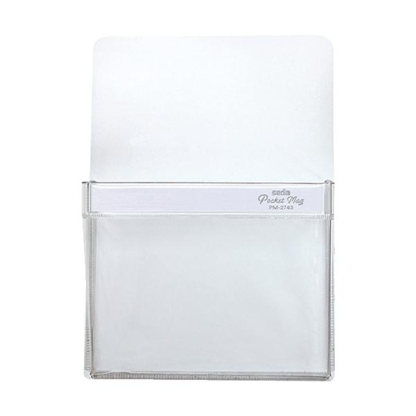 【仕様】●色：ホワイト●規格：A6●耐荷重(kg)：0.3●ポケット内寸サイズ(mm)縦×横：88×110●規格：A6サイズ●本体サイズ(mm)：高さ165×幅120×奥行25●パッケージサイズ(mm)：高さ200×幅155×奥行28●ポケ...