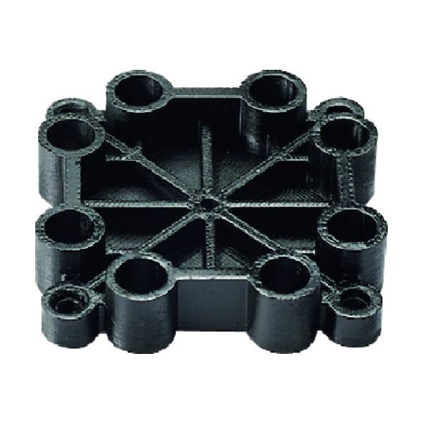 【仕様】●色：黒●縦(mm)：76.96●横(mm)：76.96●高さ(mm)：16.51●使用結束バンド幅(mm)：なし●ねじ穴径(mm)：なし●使用ねじ寸法：なし●幅(mm)：76.96●奥行(mm)：76.96●最大結束径(mm)：な...