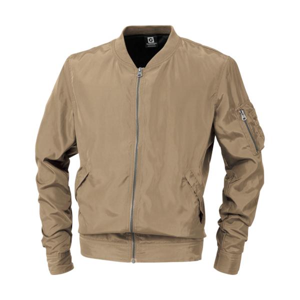 【仕様】●色：キャメル●サイズ：M●着丈(cm)：64●胸囲(cm)：112●品名：ジャケット●肩幅(cm)：45●袖丈(cm)：64●両脇逆玉ポケット●左袖マルチポケット●袖口カフス仕様【型番】G-7110-14-M　/　G711014M...