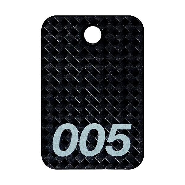 【仕様】●色：黒●内容：001〜025番●縦(mm)：60●横(mm)：40●厚さ(mm)：2.7●穴径(mm)：6.5●番号札サイズ(mm)：60×40×2.7●大●GPNエコ商品ねっと掲載品【型番】BF-80-BK　/　BF80BK【商...
