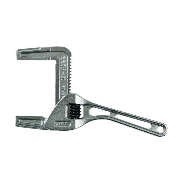 【仕様】●最大口開き(mm)：92●全長(mm)：252●口深さ(mm)：62●口厚さ(mm)：11●呼び寸法(mm)：92●タイプ：縦型●口開き寸法(mm)：16〜92●許容トルク：6角対辺83mm：400N・m（水道用ポリエチレン管金属...