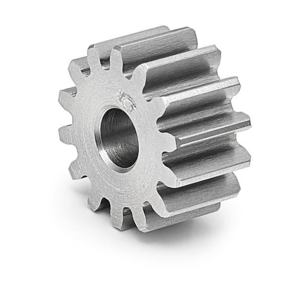 【仕様】●歯数：14●形状：A1●基準円直径(mm)：φ14●歯幅(mm)：8●穴径(mm)：φ5●モジュール：1●歯先円直径：φ16●全長(mm)：8●歯先円直径(mm)：φ16●歯車精度：JIS　B　1702-1(ISO)　8級（歯部高...