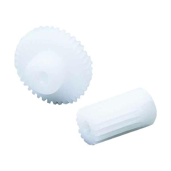 【仕様】●歯数：100●形状：B1●基準円直径(mm)：φ80●歯幅(mm)：5●穴径(mm)：φ8●モジュール：0.8●歯先円直径：φ81.6●全長(mm)：14●ハブ外径(mm)：φ24●歯先円直径(mm)：φ81.6●ハブ長さ(mm)...