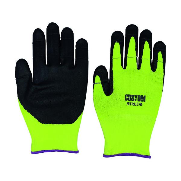 【仕様】●色：イエロー●サイズ：S●ゲージ数：13●全長(cm)：20.5●手のひら周り(cm)：17.0●中指長さ(cm)：7.5●厚さ(mm)：2●リストカラー：パープル●13ゲージ編【型番】CU-01-S　/　CU01S【商品コード】...