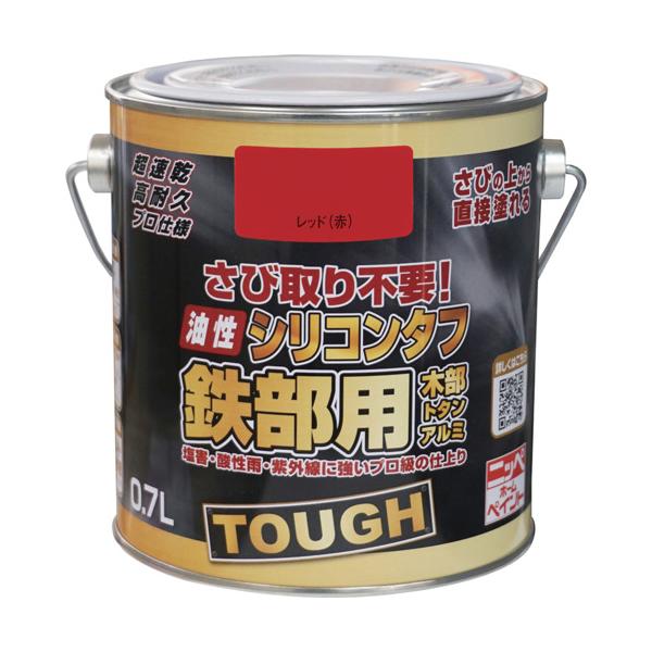 【仕様】●色：レッド●容量(L)：0.7●乾燥時間：約1時間30分(夏期)、約3時間(冬期)●塗布面積(［［Ｍ２］］)：7【型番】4976124218323【商品コード】1584860※お問い合わせの際はこちらの商品コードをお伝えください