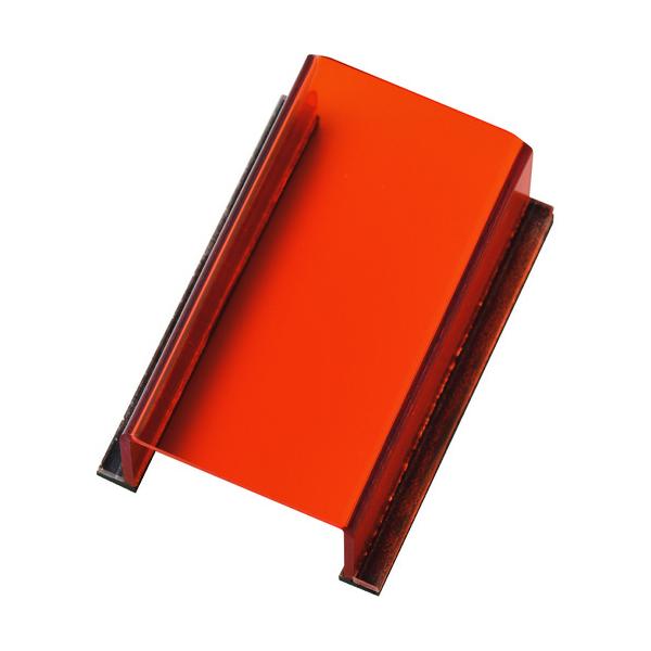 【仕様】●表示内容：無地（透明オレンジ）●取付仕様：マグネットタイプ●縦(mm)：80●横(mm)：40●厚さ(mm)：2●高さ(mm)：30●サイズ：80×40×高さ30mm【型番】088023【商品コード】1605698※お問い合わせの...