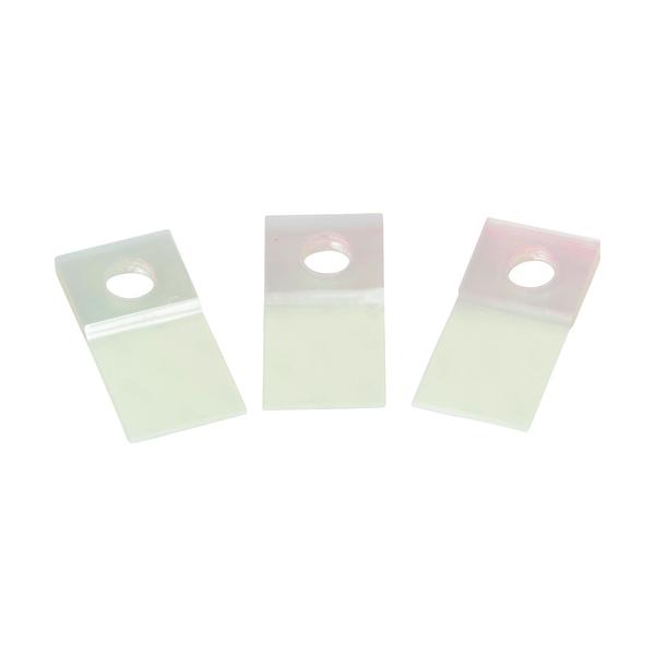 【仕様】●色：透明●縦(mm)：50●横(mm)：25●厚さ(mm)：0.33●幅(mm)：25●長さ(mm)：50●タイプ：丸形ミニ●最大荷重(g)：300●穴の形状：丸●最高使用温度：38℃●１束：１０枚【型番】H/T 1074 100...