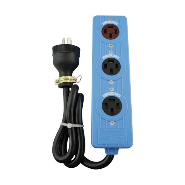 【仕様】●電線仕様長さ(m)：1●電線仕様太さ(［［ＭＭ２］］)：3.5●電線仕様芯数(C)：4●コンセント仕様定格：3P・20A・250V●コンセント仕様形状：［［四相１］］●コンセント仕様個数：3●電線種：S-VCT●奥行(mm)：27...