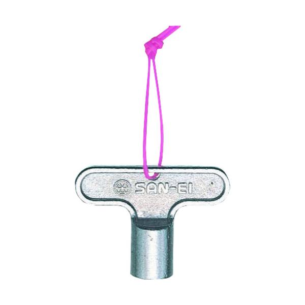 【仕様】●品名：共用水栓カギ●幅(mm)：46●奥行(mm)：13●高さ(mm)：34●色：シルバー●穴径(mm)：7.4、8.4【型番】R32【商品コード】1669120※お問い合わせの際はこちらの商品コードをお伝えください