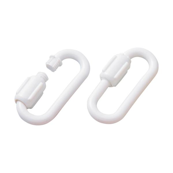 【仕様】●色：白●内径(mm)：12×47.3●A：47.3mm●B：9mm●C：6.5mm●開口部(mm)：6.5〜8●径(mm)：6●縦×横(mm)：60×29●セット商品：2個1組【型番】284111【商品コード】1671805※お問...